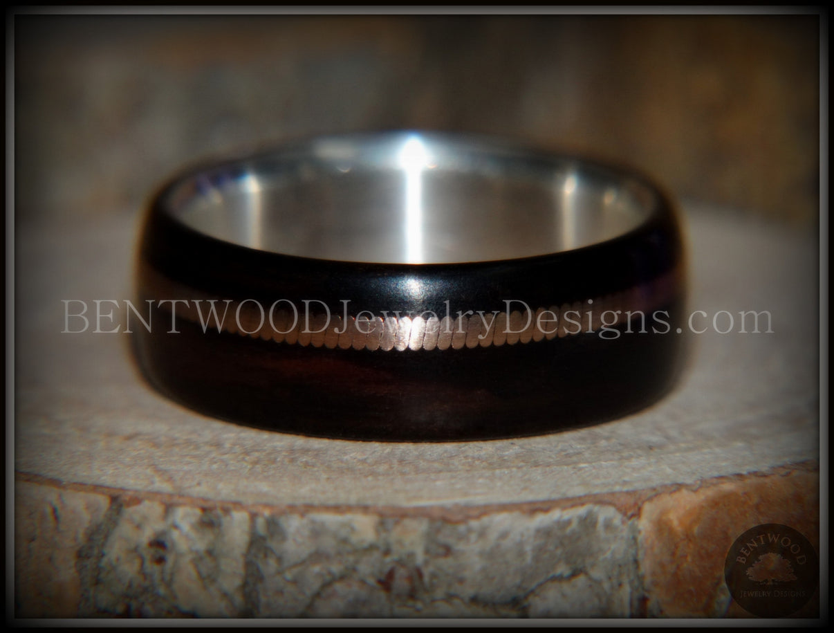Bentwood Ring Ebony Silver Core Guitar String Inlay – Bentwood Jewelry ...